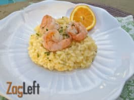 Orange Risotto With Shrimp - ZagLeft